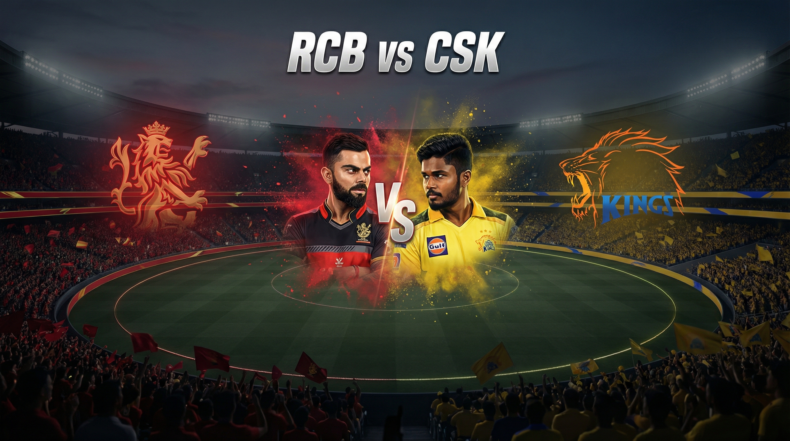 RCB vs CSK Dream11 Prediction, Pitch Report & Playing XI | AI11