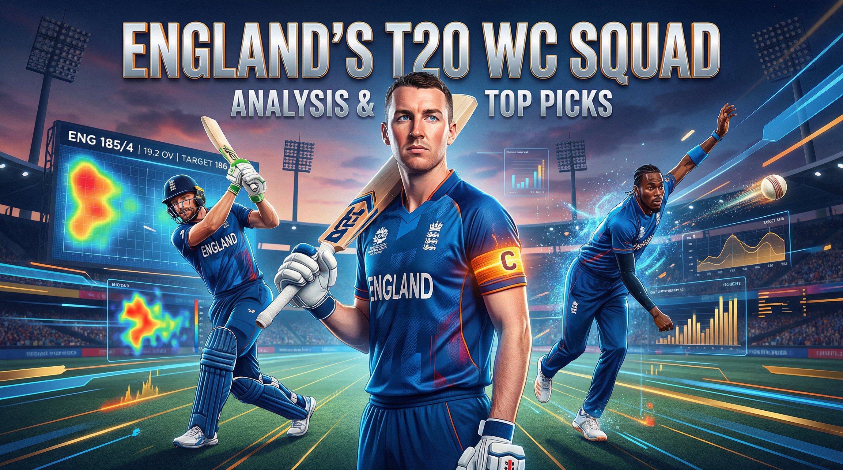 England T20 World Cup Squad: Harry Brook Leads & Fantasy Picks | AI11 ...