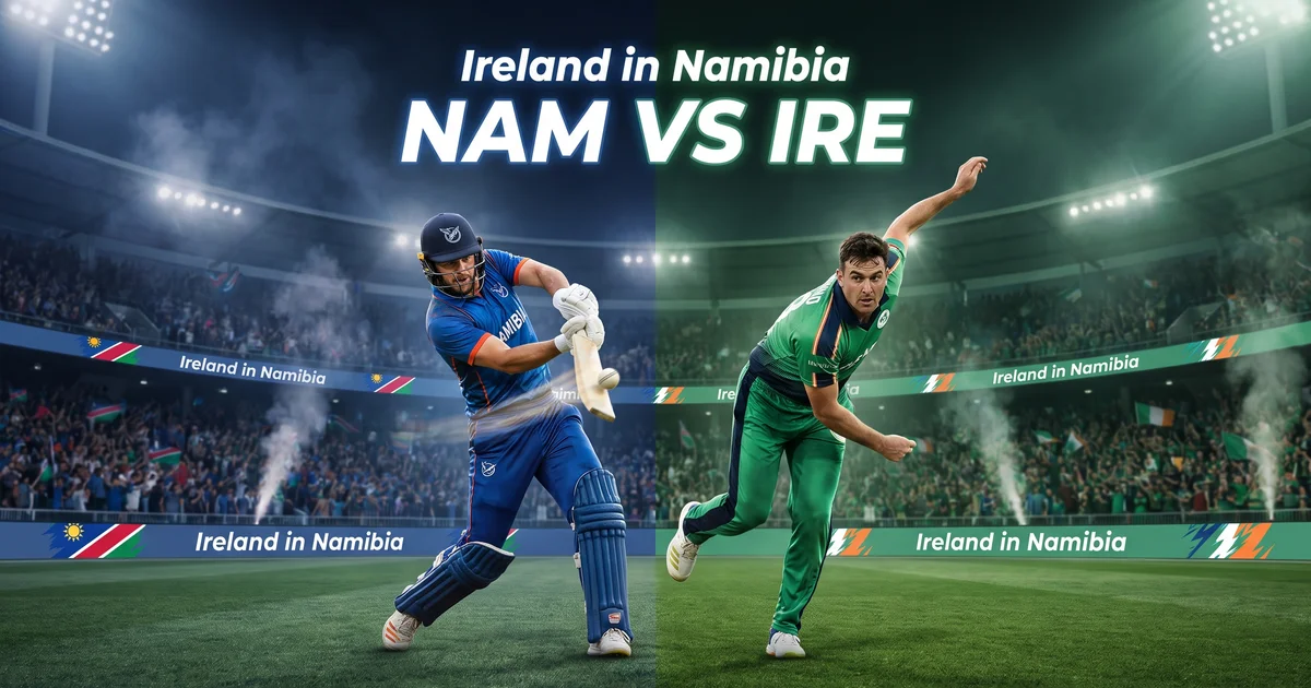 NAM vs IRE 1st ODI: Pitch Report, Player Stats & Form | AI11